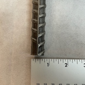 A Frame Table Legs - 3/4" Solid Rebar Table Legs - Pair - Steel Table ...