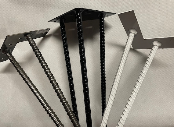 Rebar hairpin table legs store