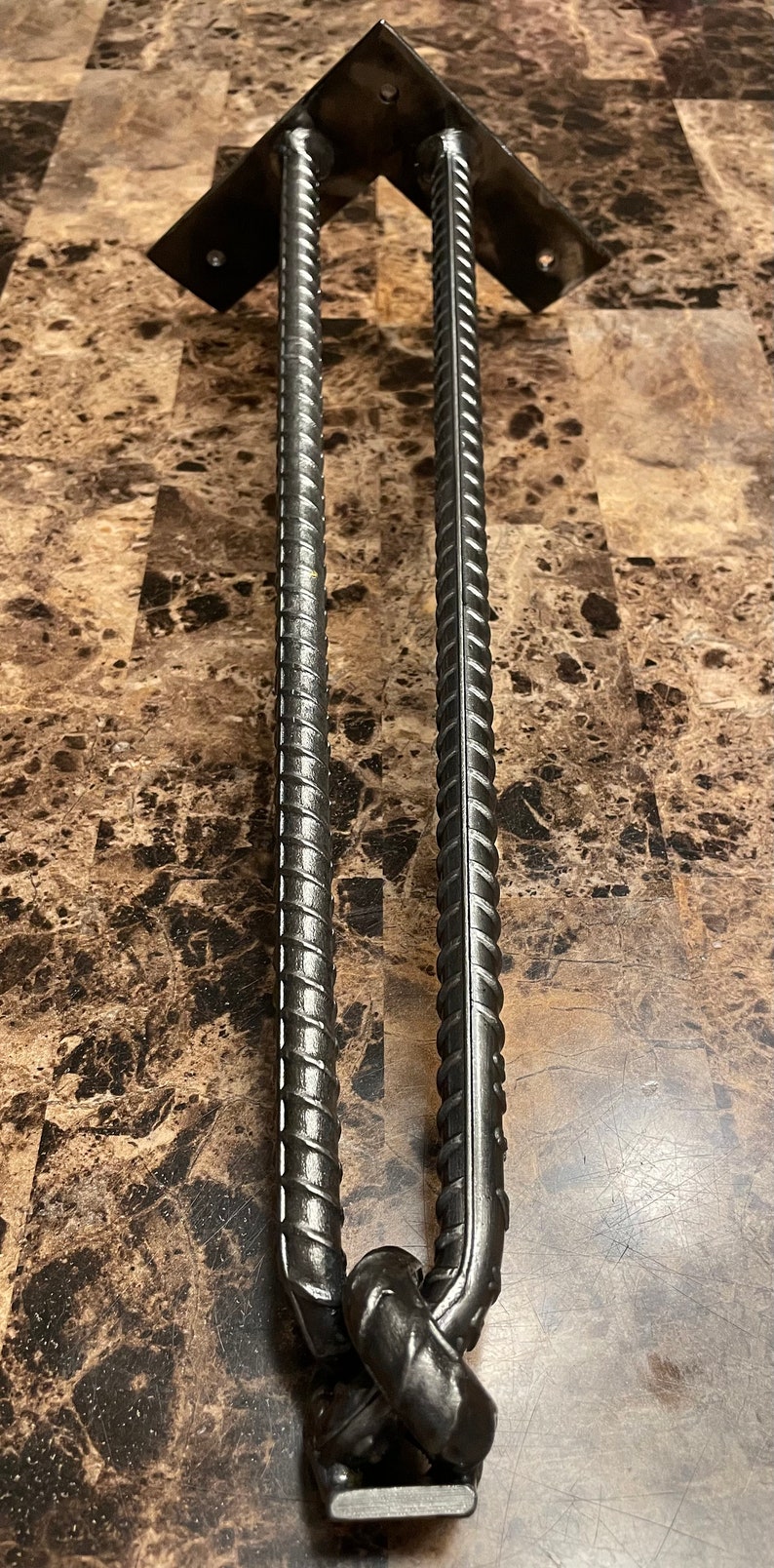 Rebar Hair Pin Leg Set of 4 Single Knot - Etsy