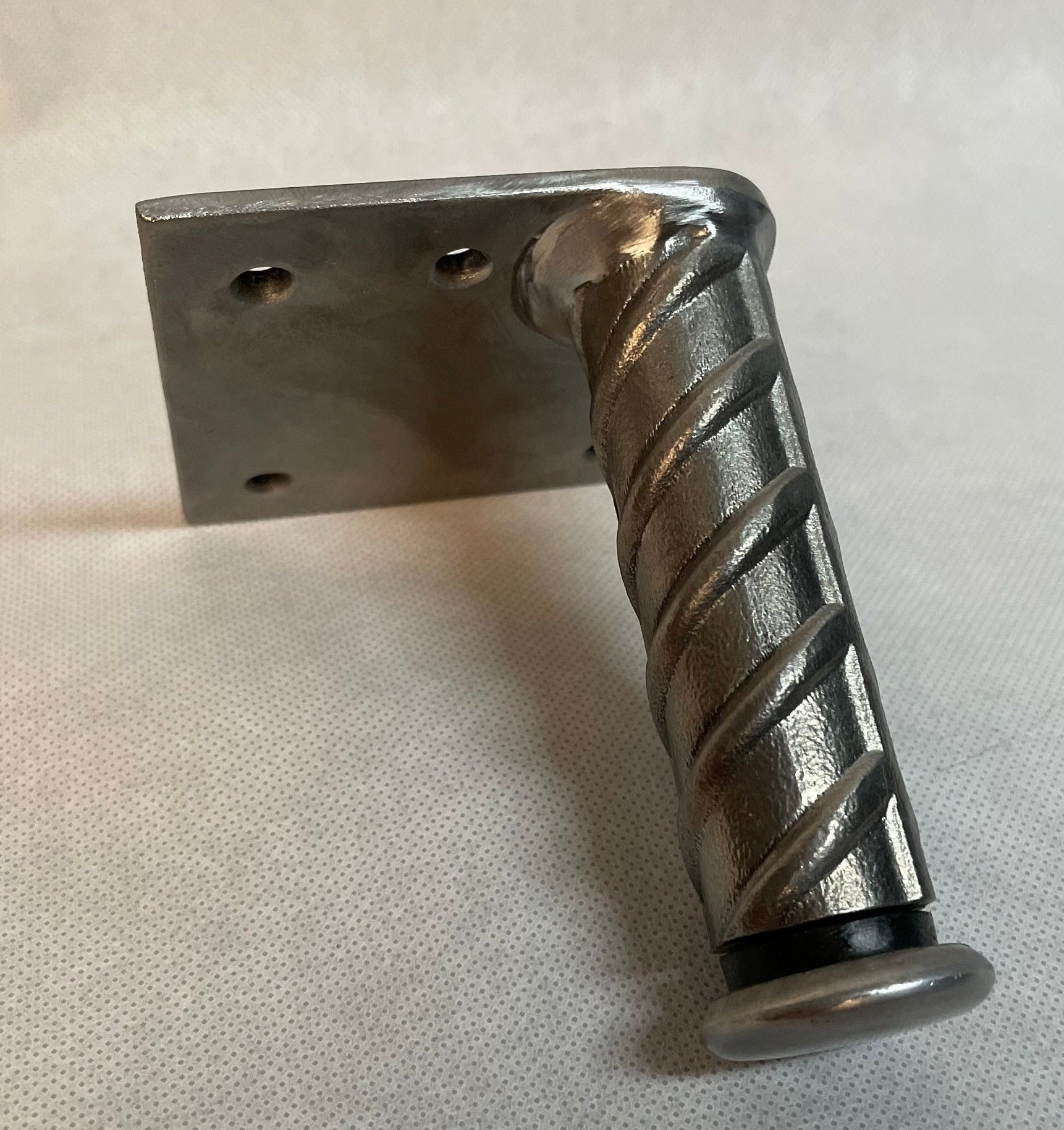 Heavy Duty Short 1 Rebar Furniture Legs With Adjustable Pads Set of 4 ...