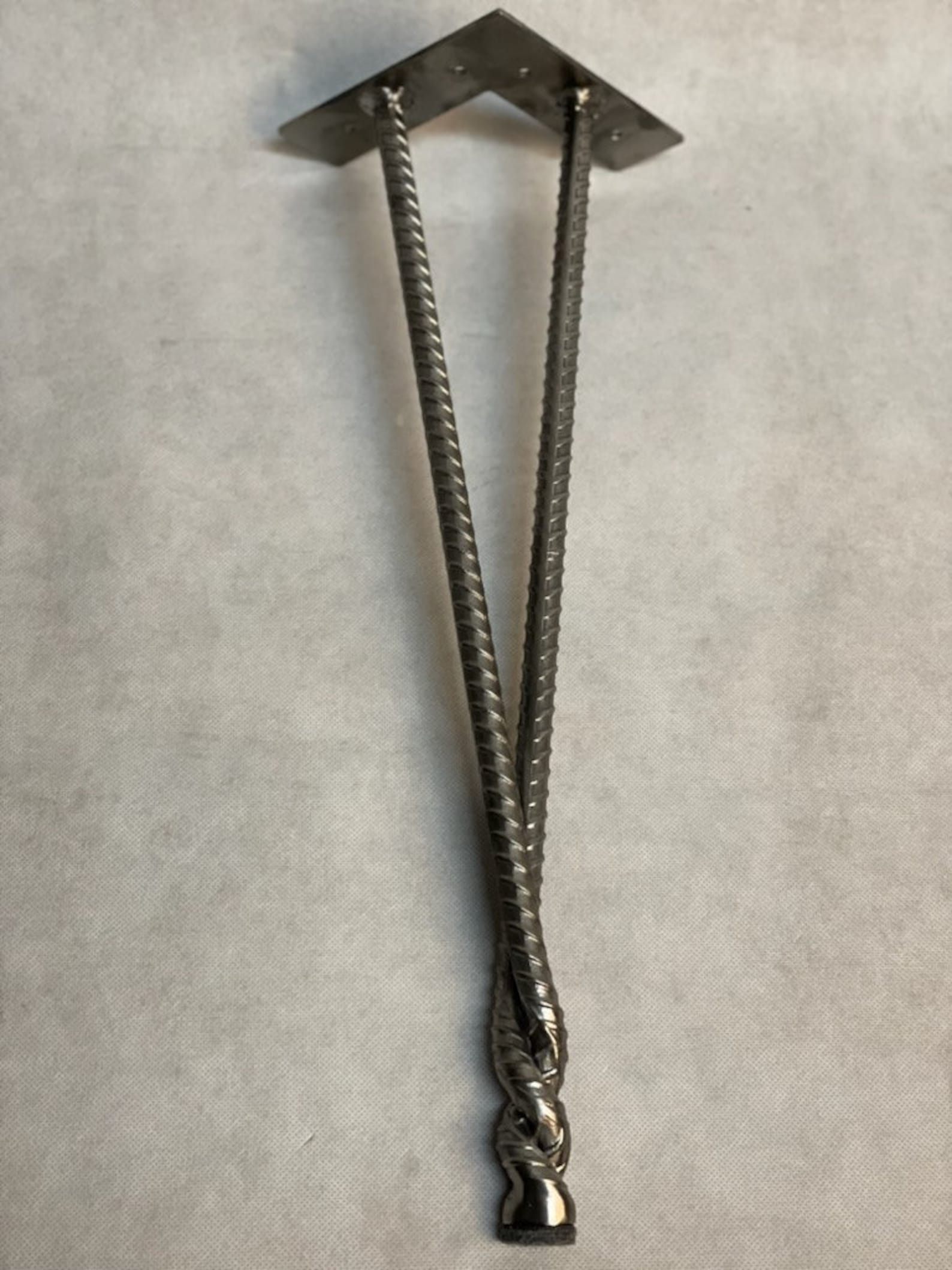 Twisted 1/2" Rebar Hairpin Leg - 4 Pc. Set - Coffee Table Legs, Metal ...
