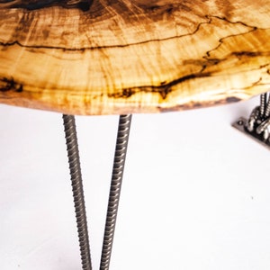 Rebar Hair Pin Leg Set of 4 - Nautical Knot - Coffee Table Legs, Metal ...