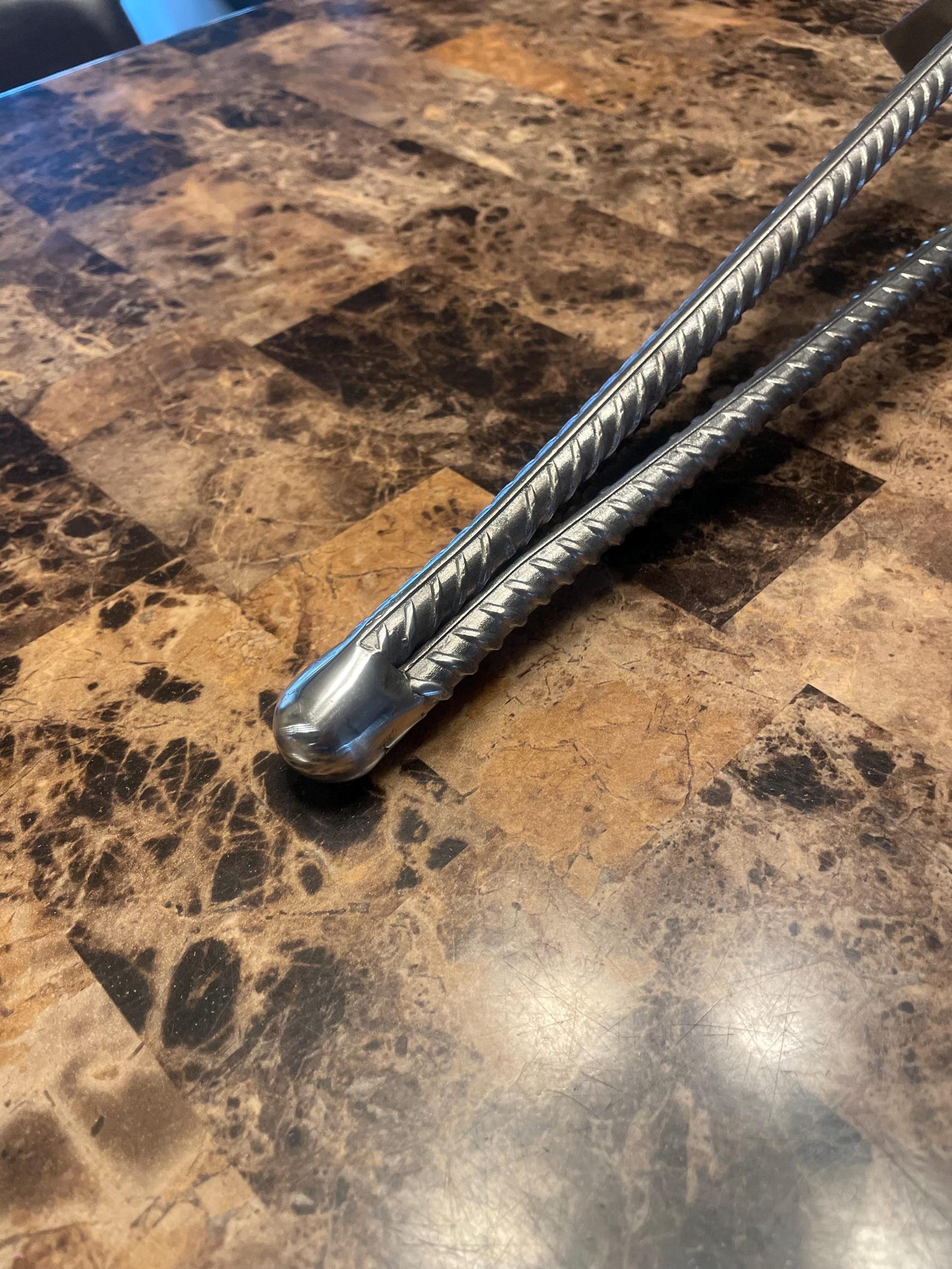 Rounded End 1/2" Rebar Hairpin Leg- 4 Pc. Set - Coffee Table Legs ...
