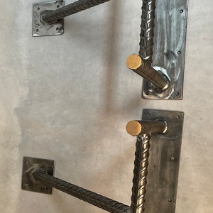 Heavy Duty 1" Rebar Coffee Table Leg Set of 2 -coffee Table Legs, Metal ...