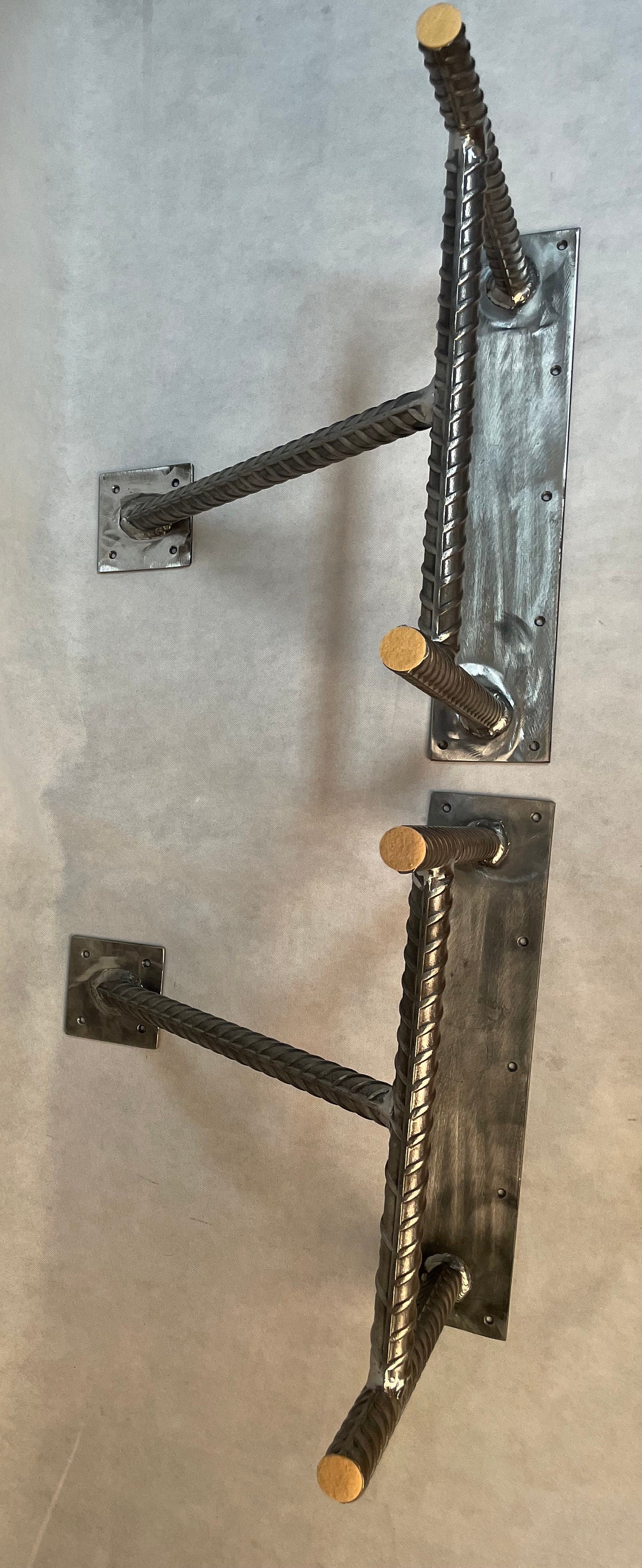 Heavy Duty 1" Rebar Coffee Table Leg Set of 2 -coffee Table Legs, Metal ...