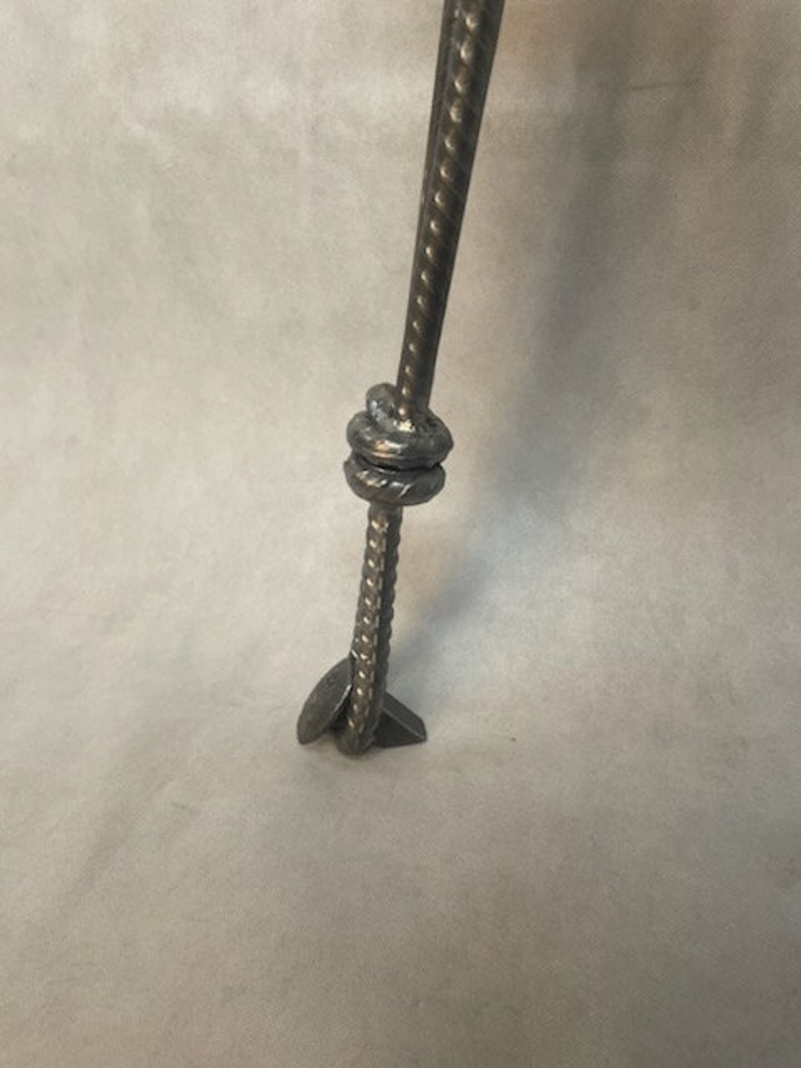 Rebar Hair Pin Legs Set of 4 - Poachers Knot- Coffee Table, Metal Table ...