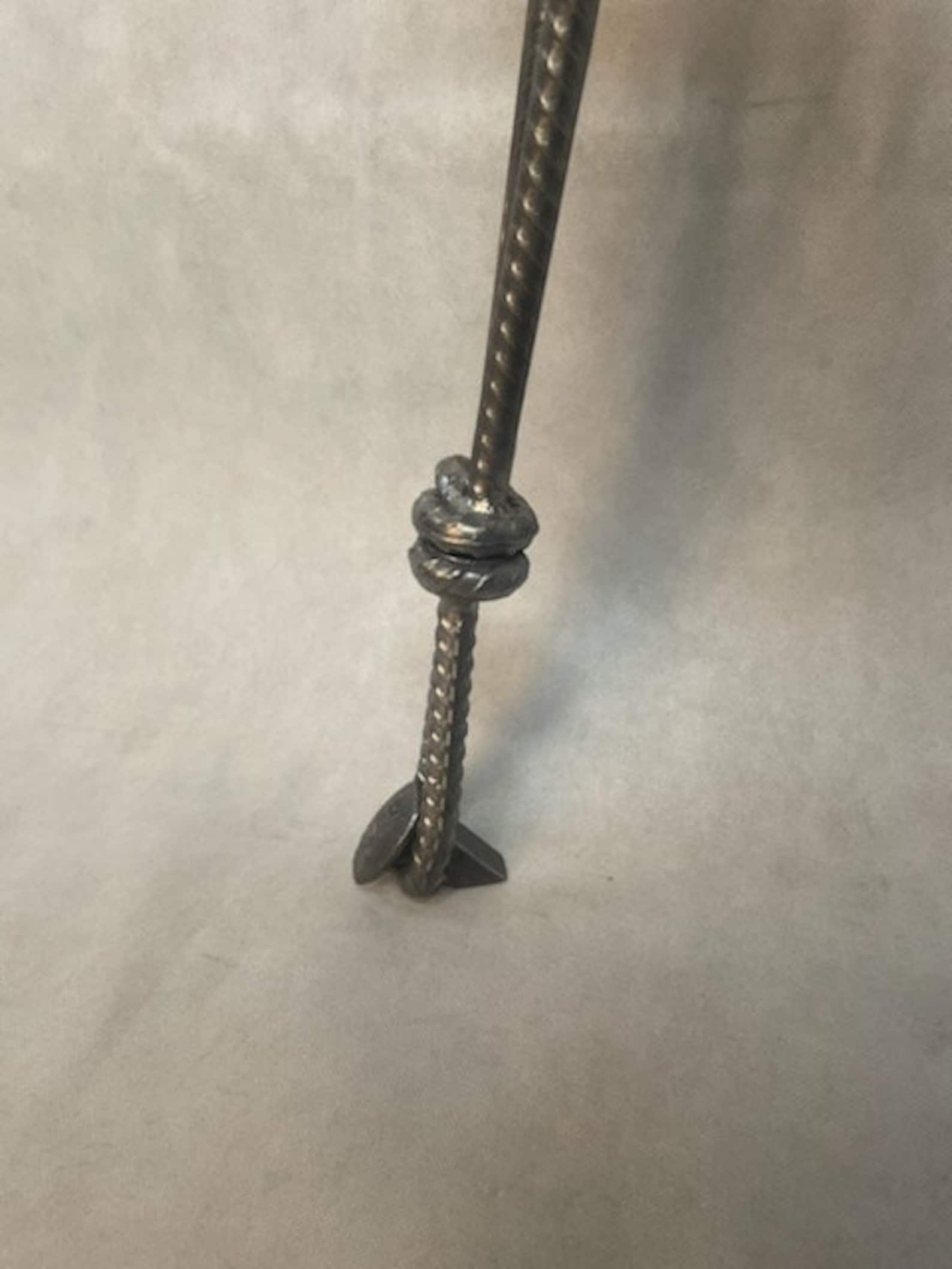 Rebar Hair Pin Legs Set of 4 - Poachers Knot- Coffee Table, Metal Table ...