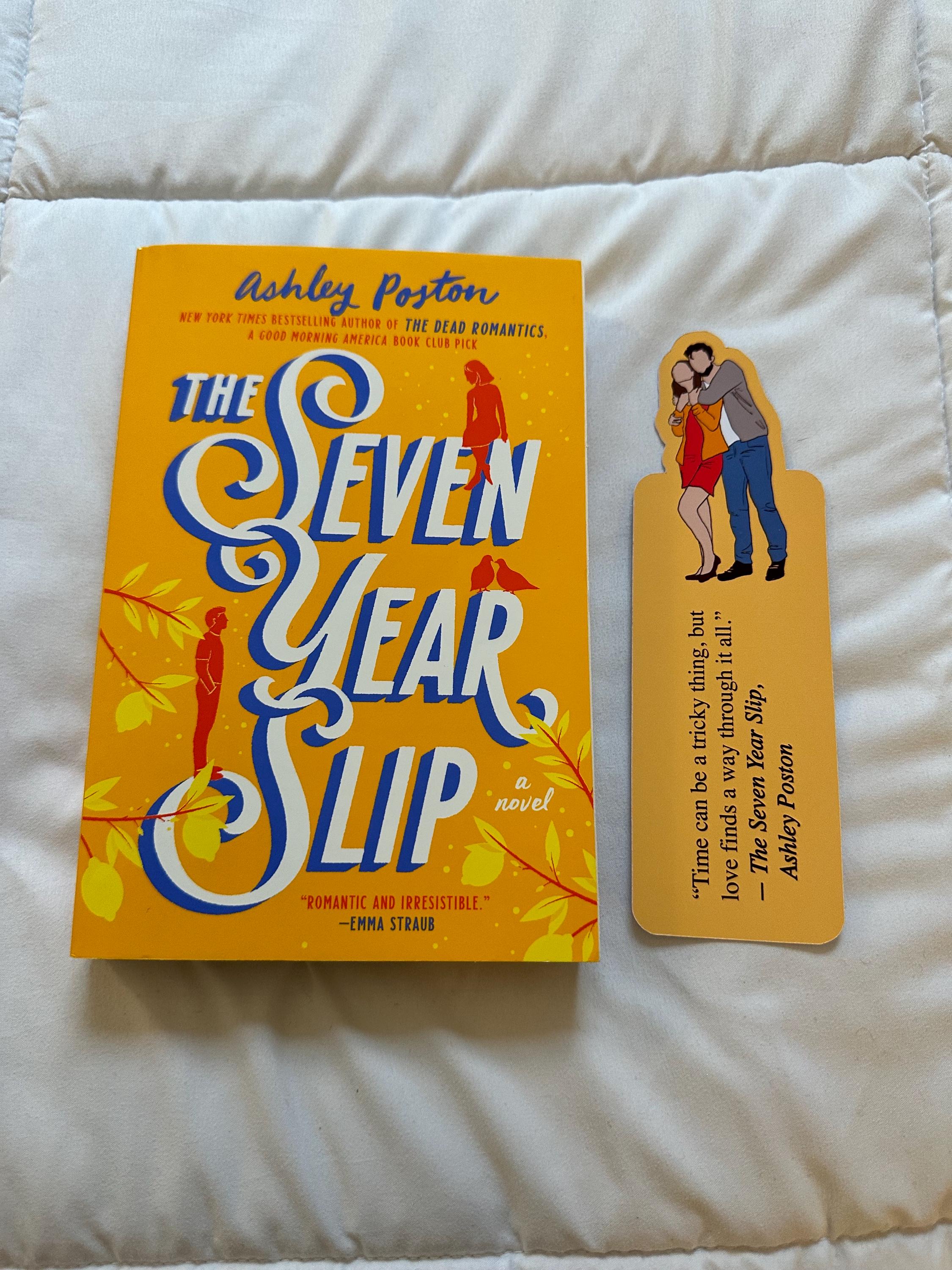 The Seven Year Slip Character Quote Bookmark, Personalized Illustrated ...