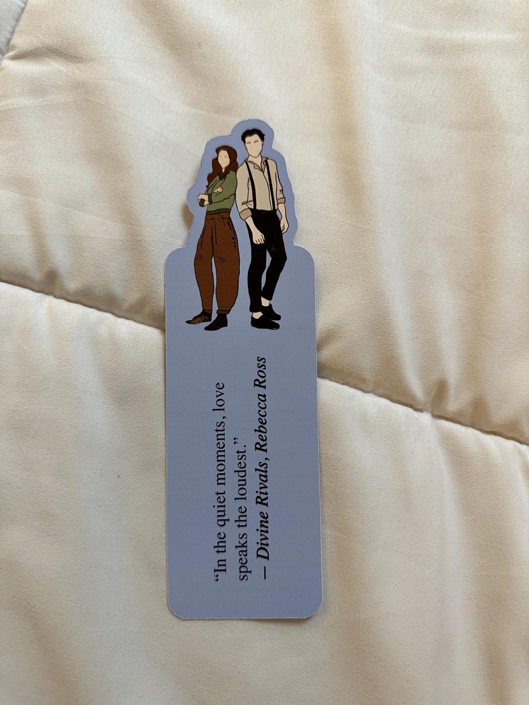 Divine Rivals Rebecca Ros Character Quote Bookmark, Personalized ...
