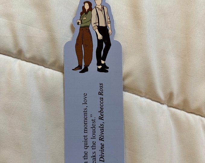 Divine Rivals Rebecca Ros Character Quote Bookmark, Personalized ...