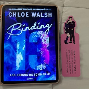 Binding 13 Chloe Walsh Character Quote Bookmark, Personalized ...