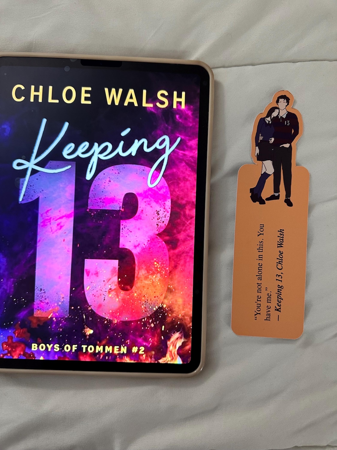 Keeping 13 Chloe Walsh Character Quote Bookmark, Personalized ...
