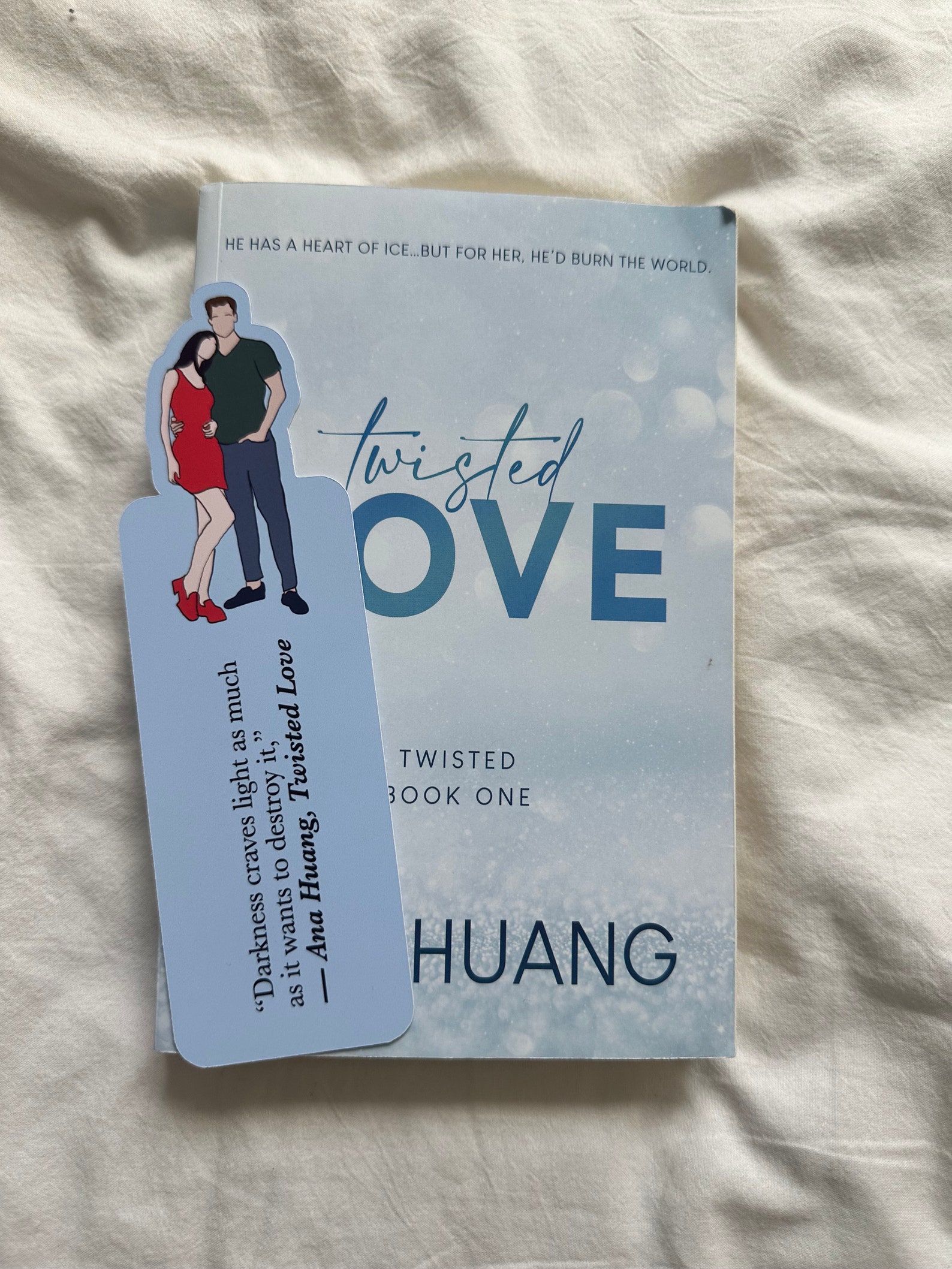 Twisted Love Character Quote Bookmark, Personalized Illustrated ...