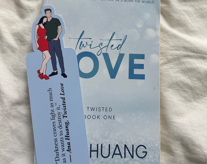 Twisted Love Character Quote Bookmark, Personalized Illustrated ...