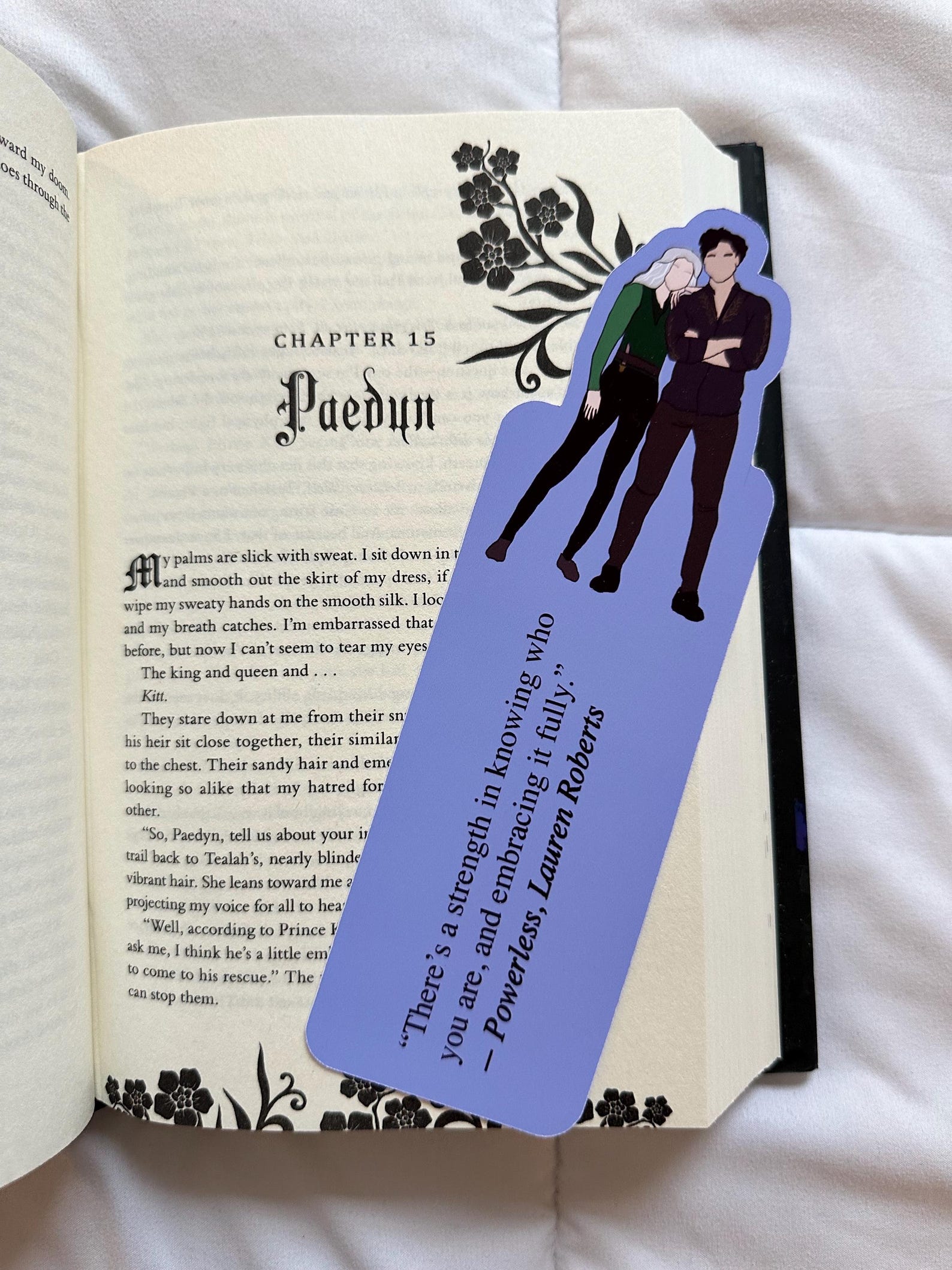 Powerless Lauren Roberts Character Quote Bookmark, Personalized ...