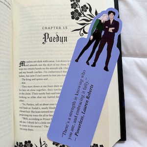 Powerless Lauren Roberts Character Quote Bookmark, Personalized ...