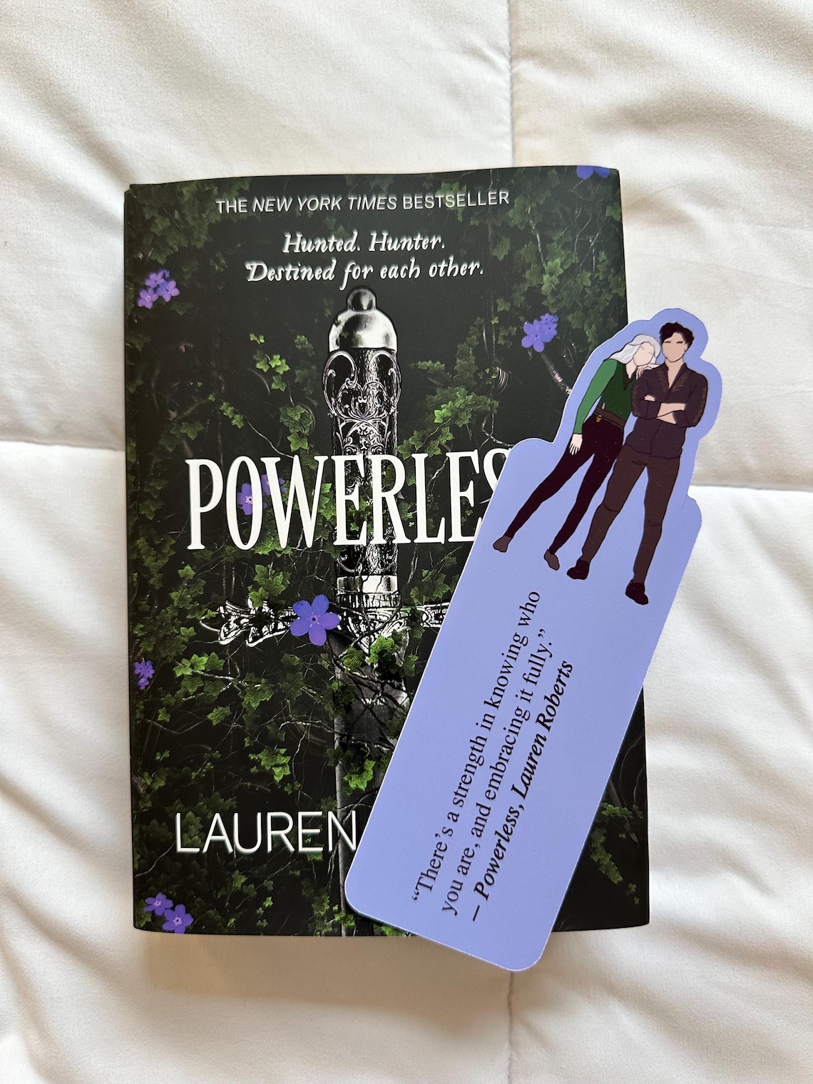 Powerless Lauren Roberts Character Quote Bookmark, Personalized ...