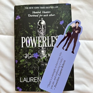 Powerless Lauren Roberts Character Quote Bookmark, Personalized ...