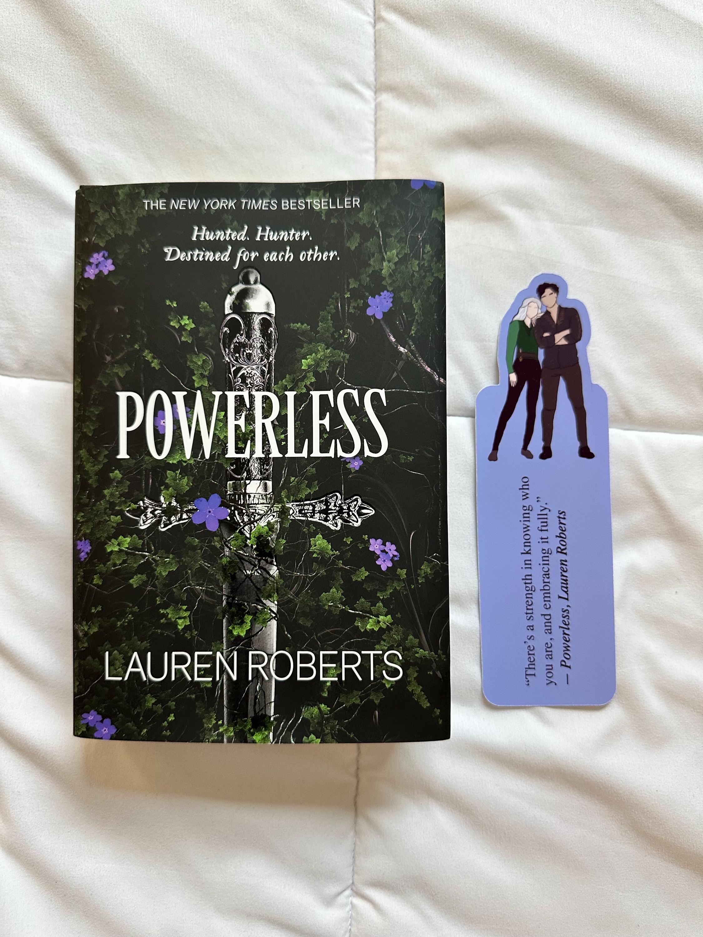 Powerless Lauren Roberts Character Quote Bookmark, Personalized ...