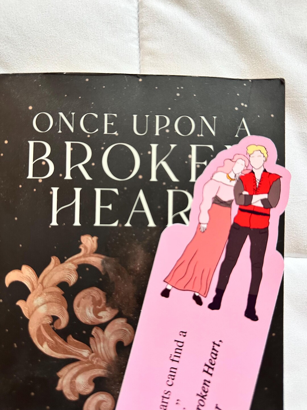 Once Upon a Broken Heart Character Quote Bookmark, Personalized ...