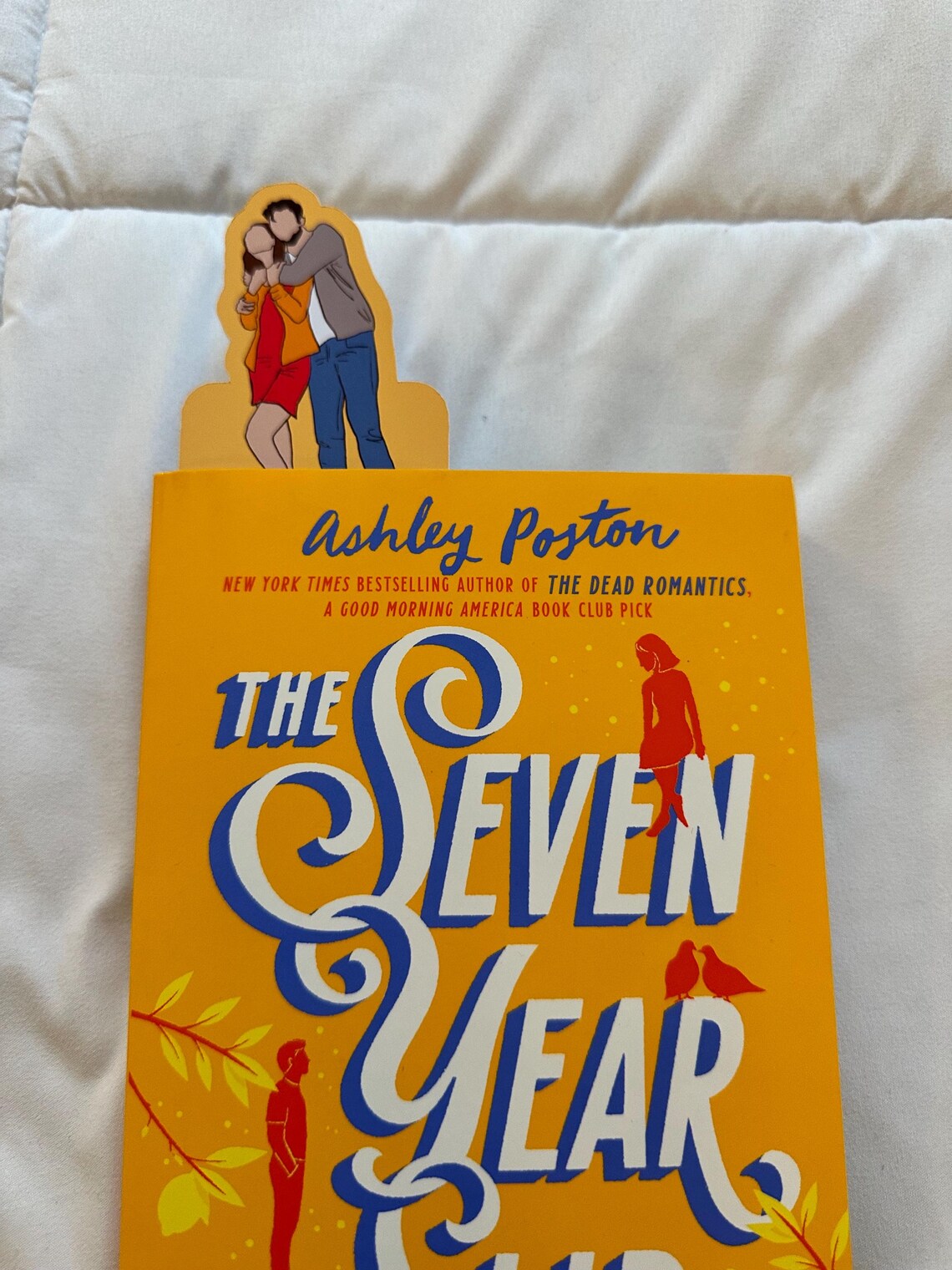 The Seven Year Slip Character Quote Bookmark, Personalized Illustrated ...