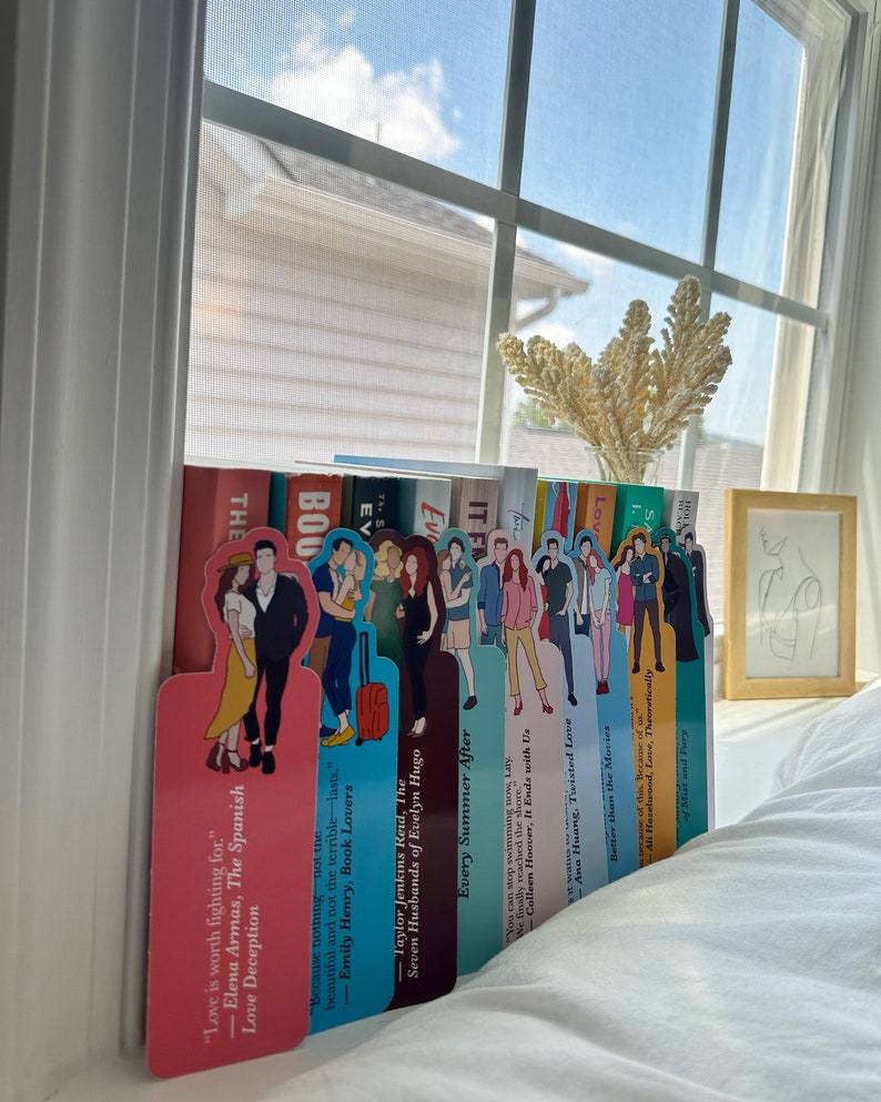 Twisted Love Character Quote Bookmark, Personalized Illustrated ...