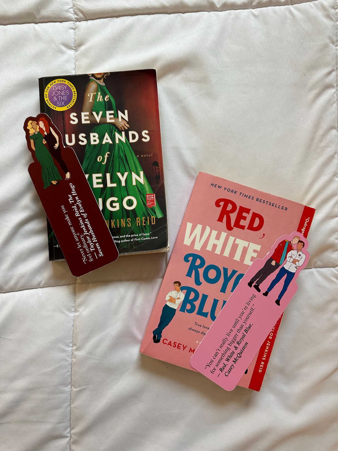 Red White and Royal Blue Character Quote Bookmark, Personalized ...