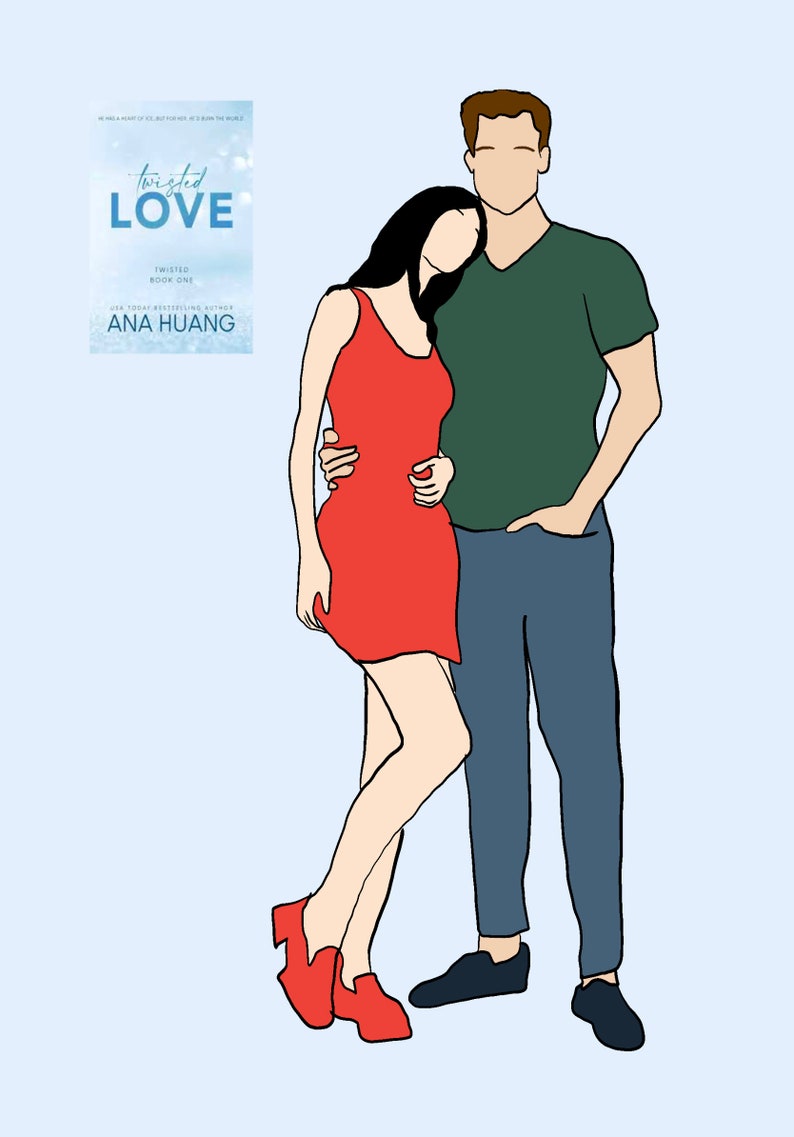 Twisted Love Character Quote Bookmark, Personalized Illustrated ...