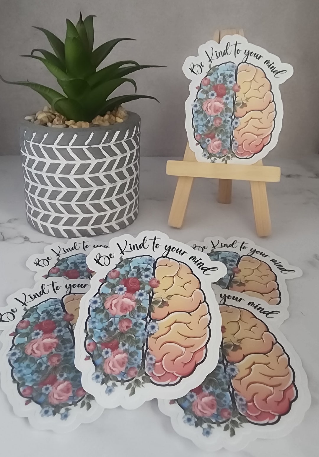 Neurodiversity Sticker Be Kind to Your Mind Sticker Laptop Sticker ...