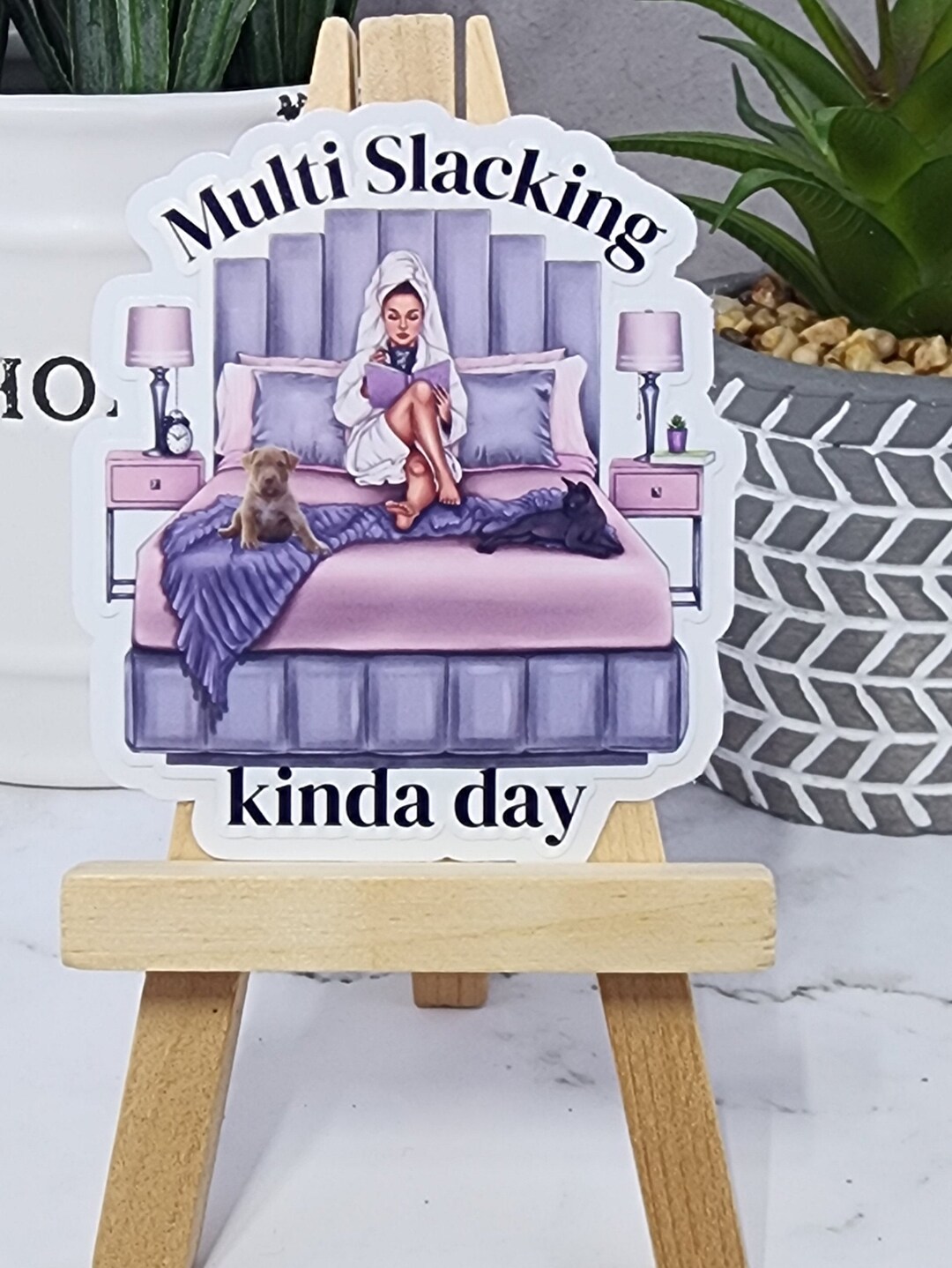 Self Care Sticker Multi Slacking Sticker Cute Sticker Tumbler Sticker ...