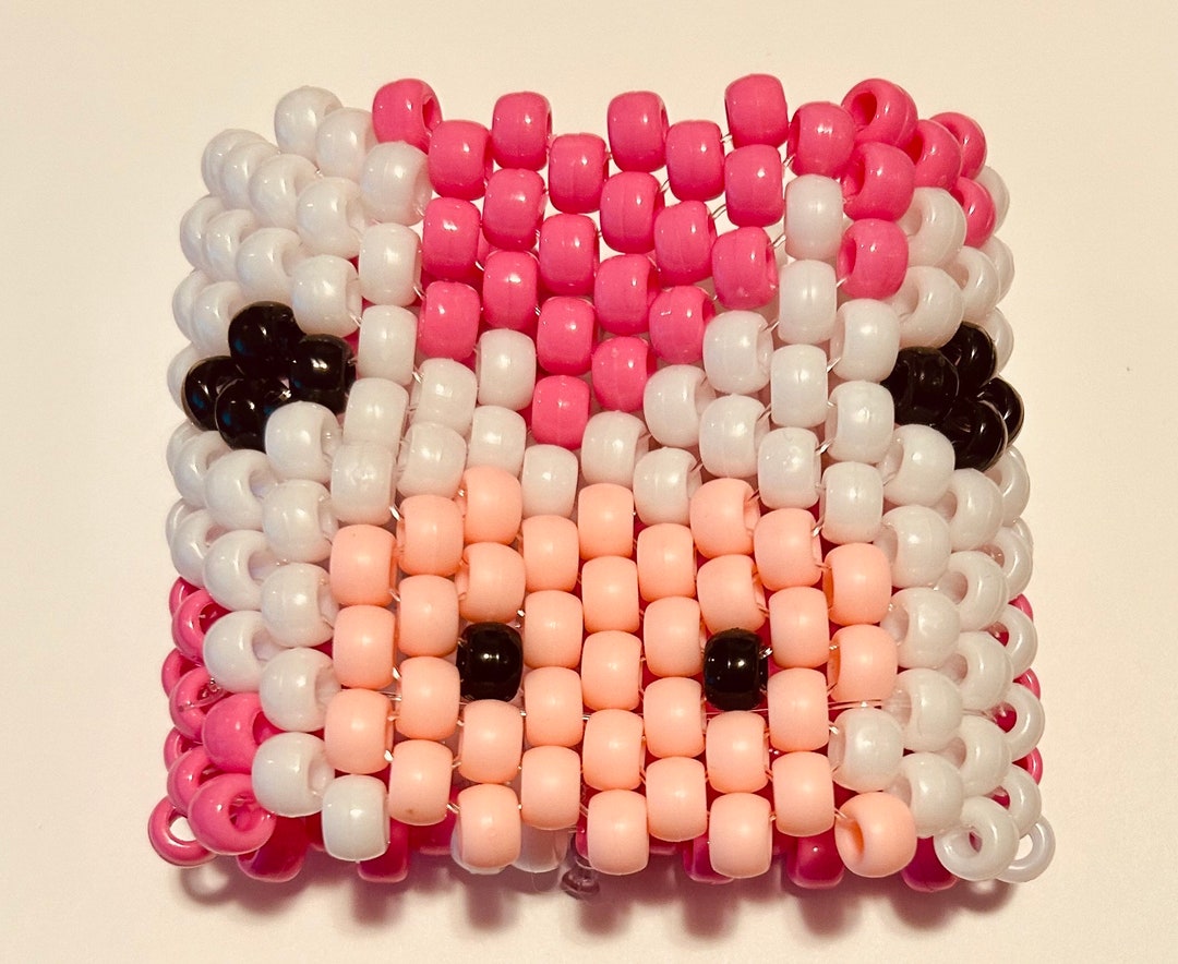 Strawberry Cow Kandi Cuff - Etsy