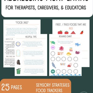 Pediatric OT Handouts: Picky Eating, Sensory Processing, Handwriting ...