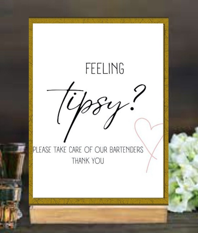 Digital Download Bar Sign Template - Etsy