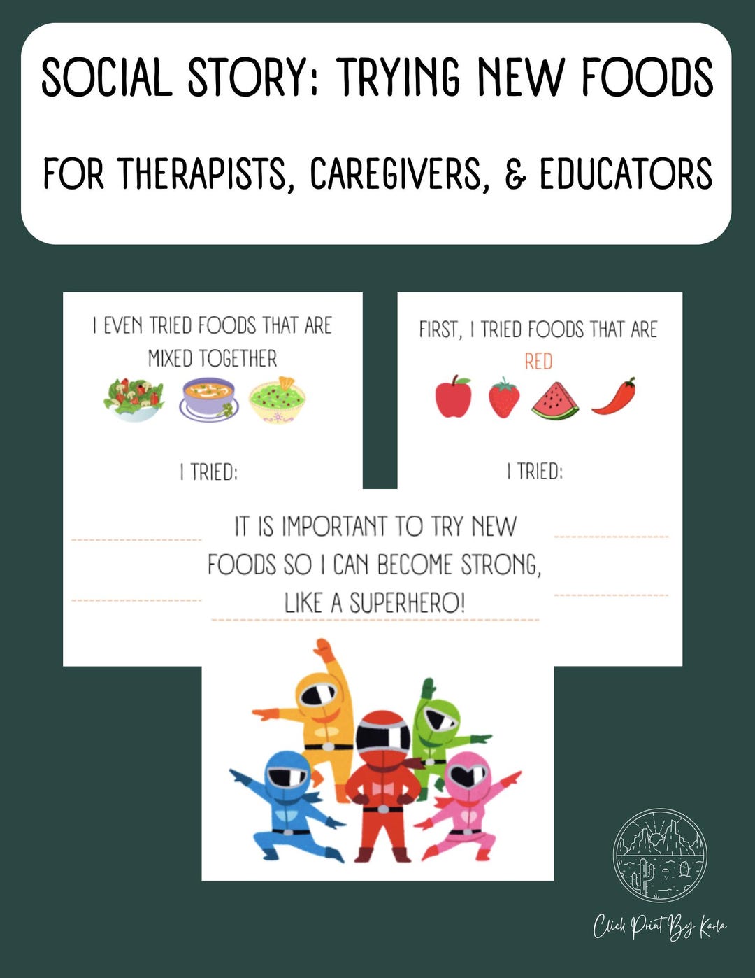 Social Story- Trying New Foods (digital Download) - Etsy