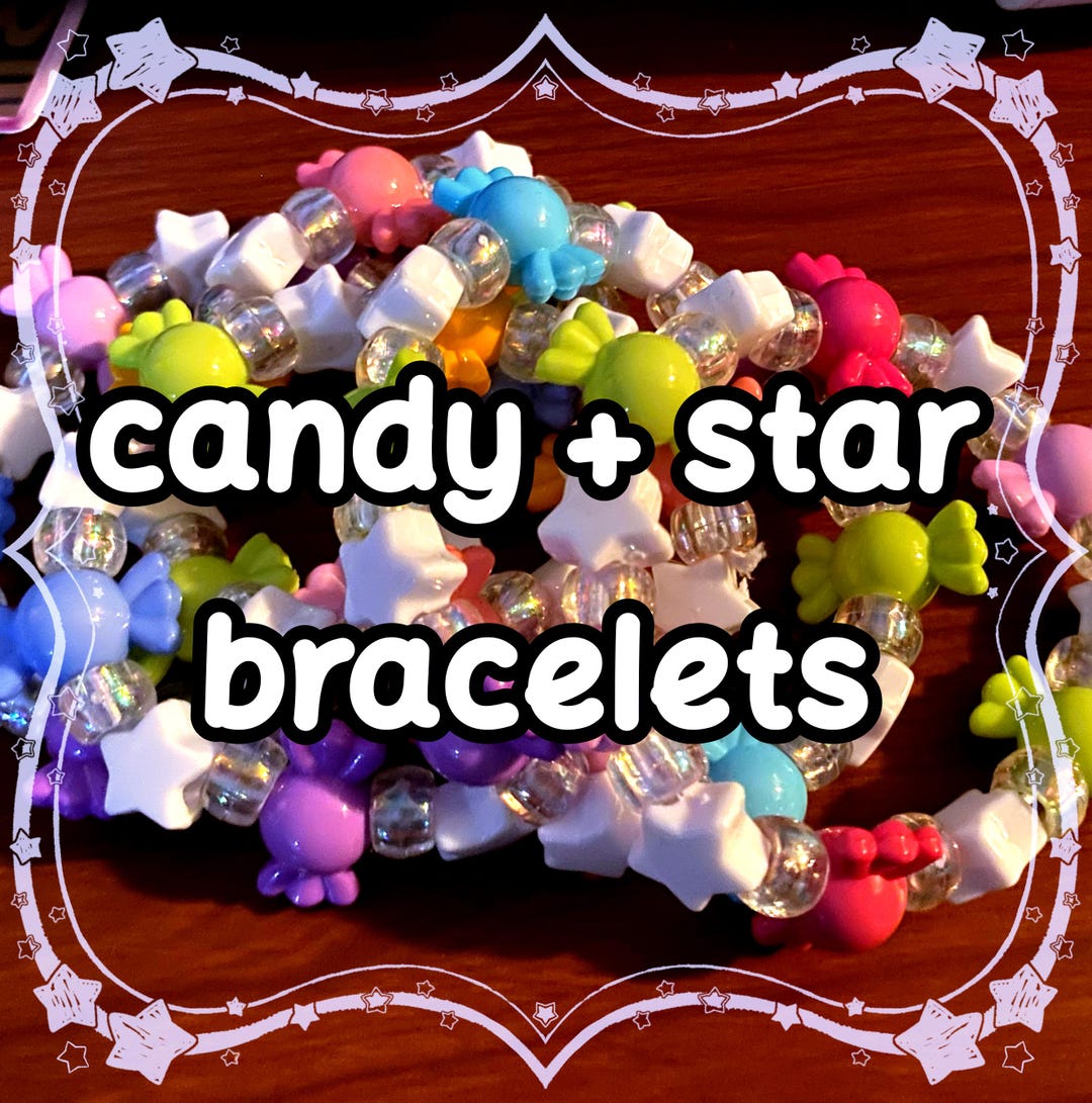 Pre-made Candy Bracelets!! - Etsy