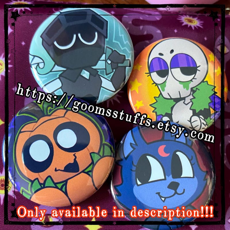 Dandy World Pins - Etsy