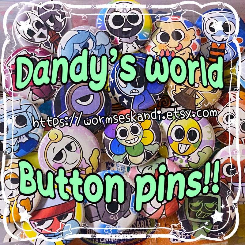 Dandy's World Merch - Etsy