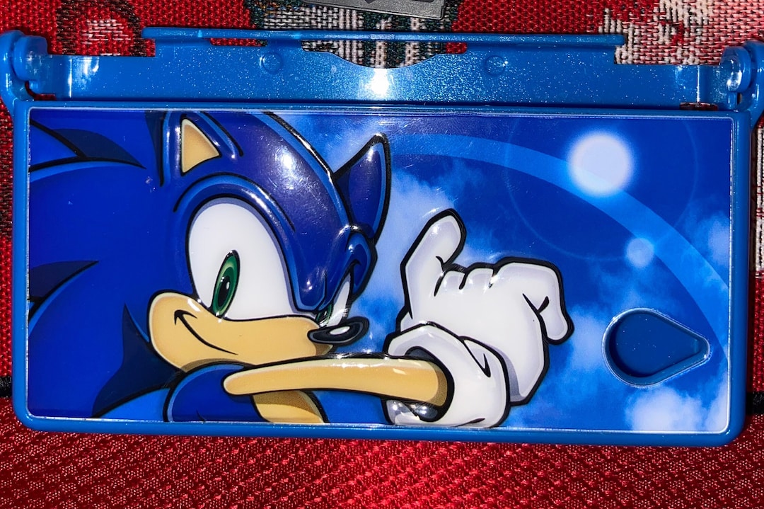 Rare Nintendo Dsi Sonic the Hedgehog Case - Etsy