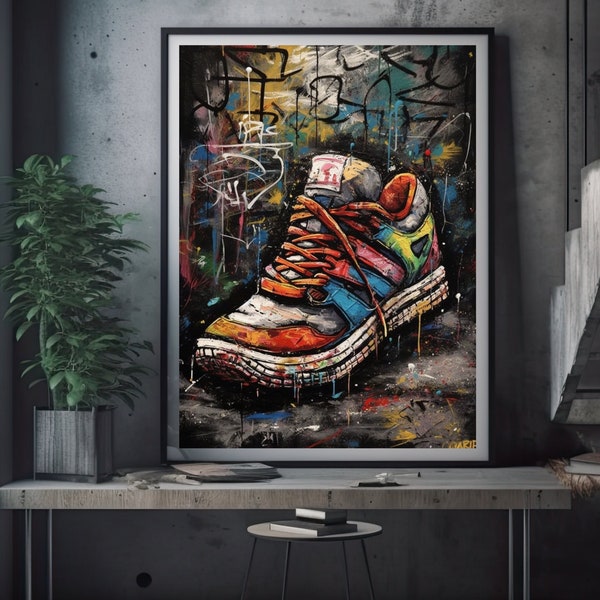 Graffiti Shoes - Etsy