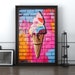 Vanilla Ice Cream Graffiti Wall Art, Digital Download Print, Modern ...