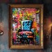 King Throne Graffiti Wall Art, Digital Print, Throne Chair Poster ...