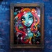 Mermaid Graffiti Wall Art, Digital Download, Colorful Fantasy Mermaid ...