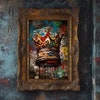 Royal Throne Graffiti Wall Art, Digital Download, Colorful Throne Chair ...