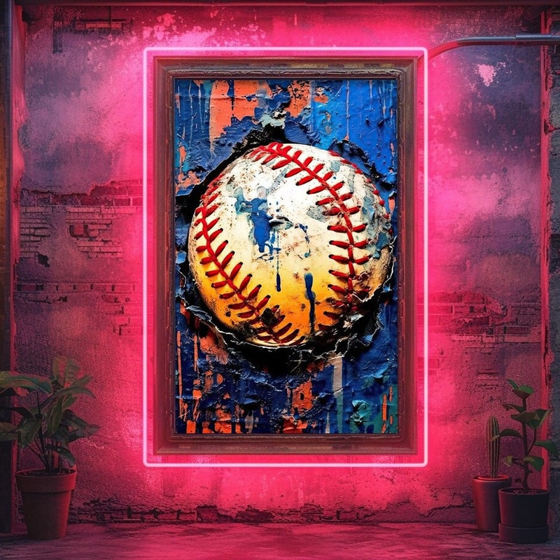 Baseball Artwork - Etsy