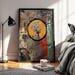 Gold Coin Graffiti Wall Art, Digital Download, Vintage Golden Coin Wall ...