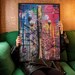 Baseball Bat Graffiti Wall Art, Printable Digital, Colorful Baseball ...