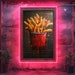 Set of 3 Graffiti Food Art Prints, Hamburger, French Fries, Milkshake ...