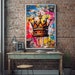 Crown Graffiti Wall Art, Digital Download, Abstract Royal Crown ...