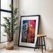 Baseball Bat Graffiti Wall Art, Printable Digital, Colorful Baseball ...