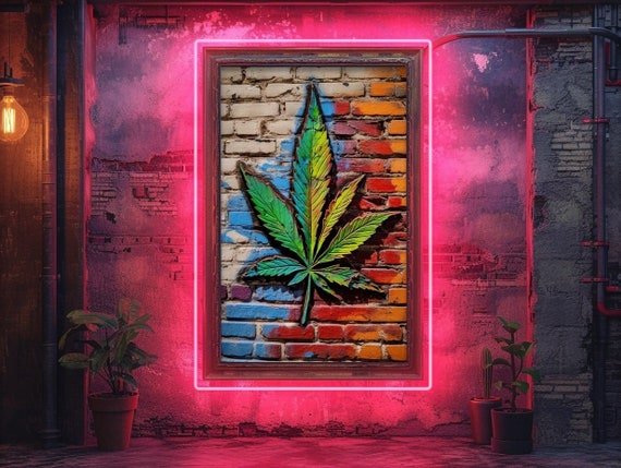 Cool Graffiti Wallpapers Weed Graffiti Van Gogh Wall Art Banksy Wall